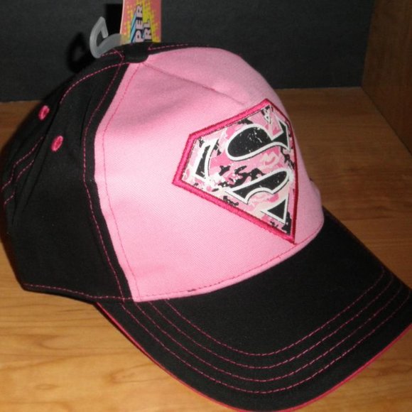 SUPERGIRL | Accessories | New Supergirl Baseball Cap Hat Black Logo S ...